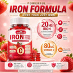 20 mg iron gummies for energy