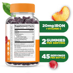 20 mg iron supplement with vitamin C