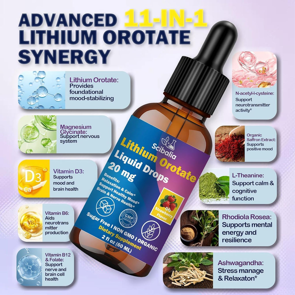 20 mg lithium orotate multivitamins