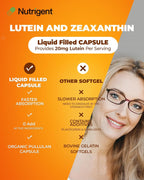 20 mg Lutein and Zeaxanthin benefits