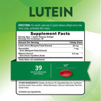 20 mg lutein and zeaxanthin supplement