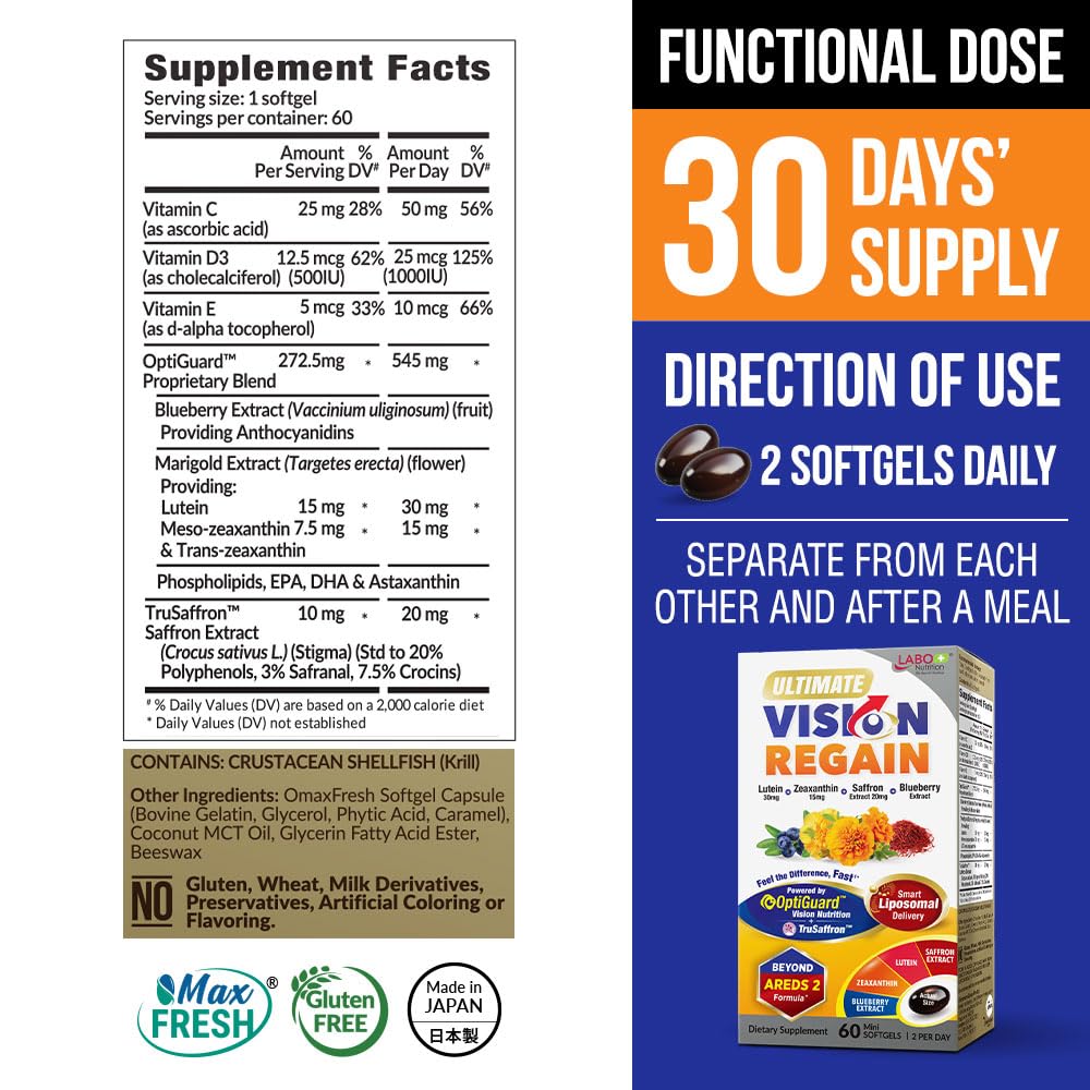 20 mg lutein for eye health