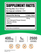 20 mg Lutein Powder for daily wellness