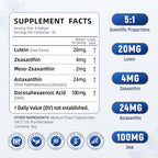 20 mg Lutein supplement for vision support