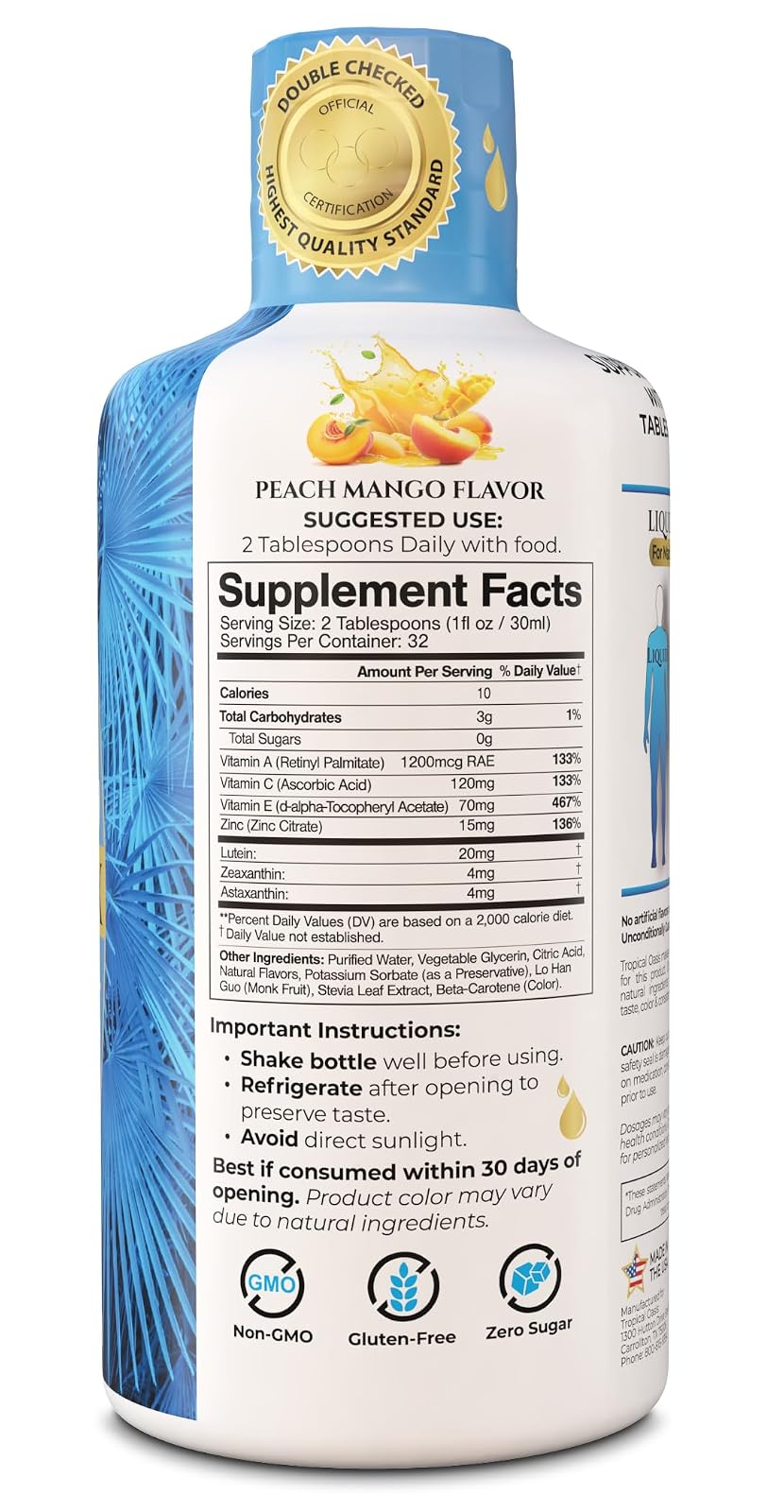 20 mg lutein vision support