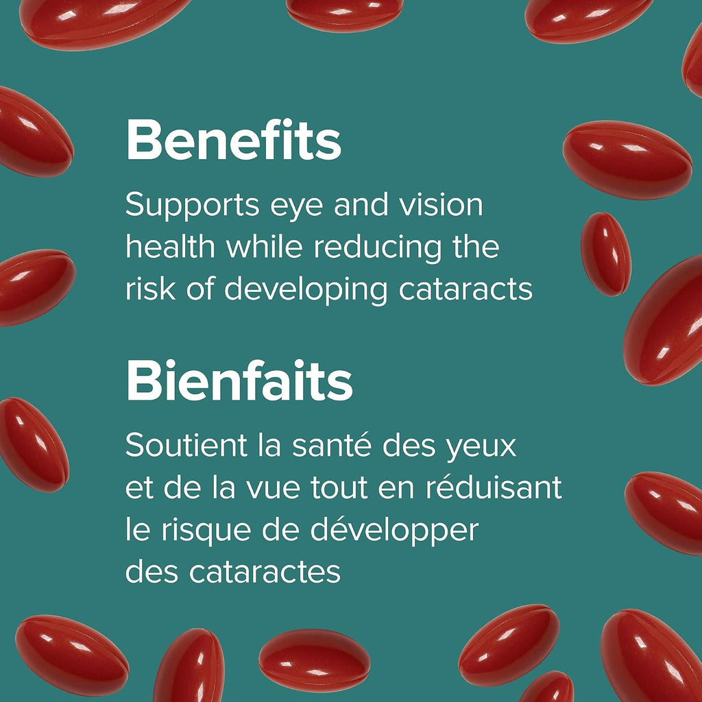 20 mg Lutein with Zeaxanthin for vision support