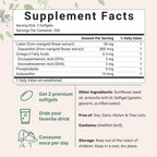 20 mg Lutein & Zeaxanthin vitamin A supplement
