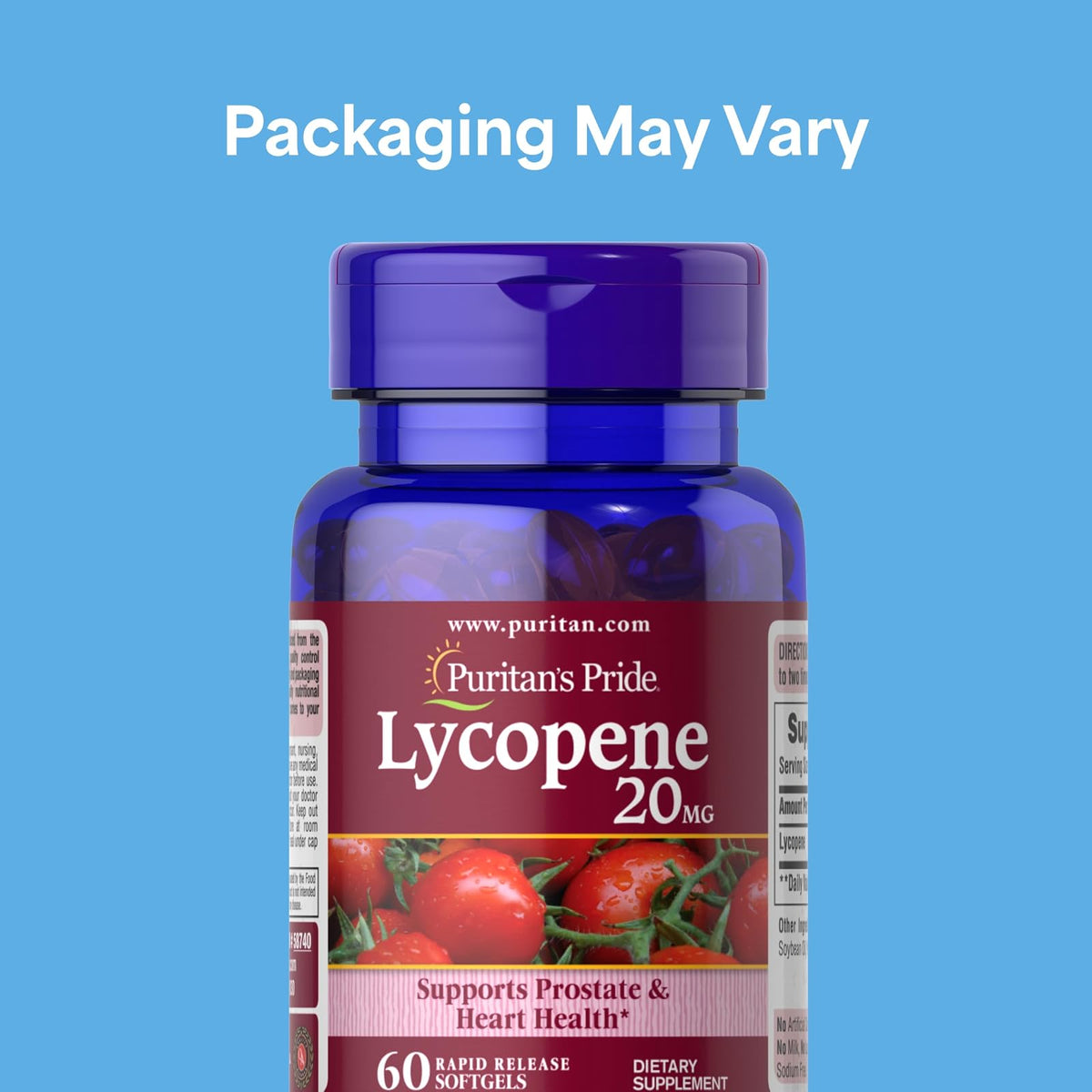20 mg Lycopene antioxidant support