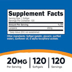 20 mg lycopene softgels for health
