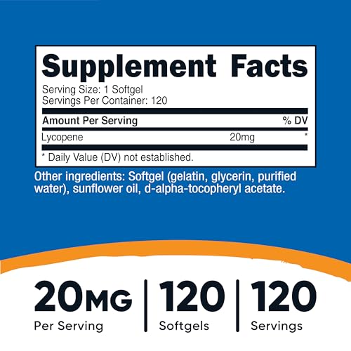 20 mg lycopene softgels for health