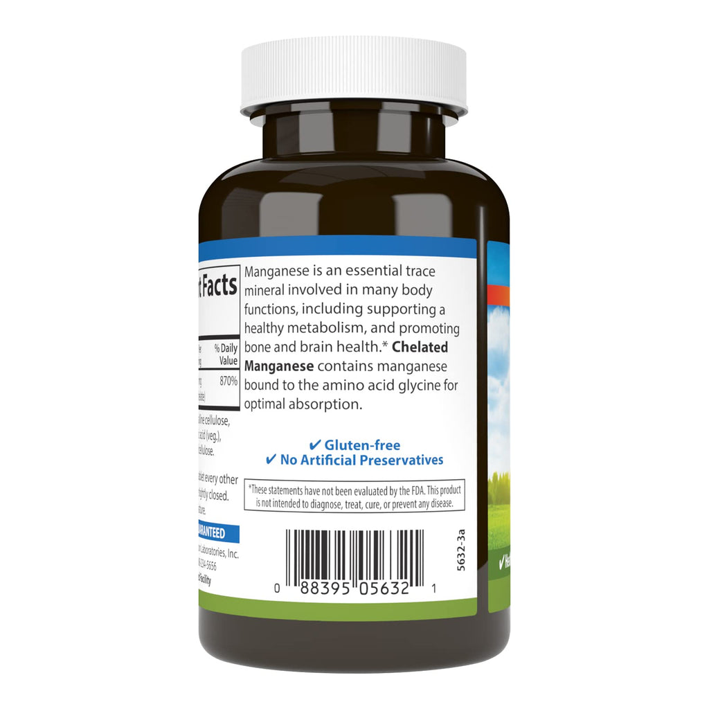 20 mg manganese for daily wellness