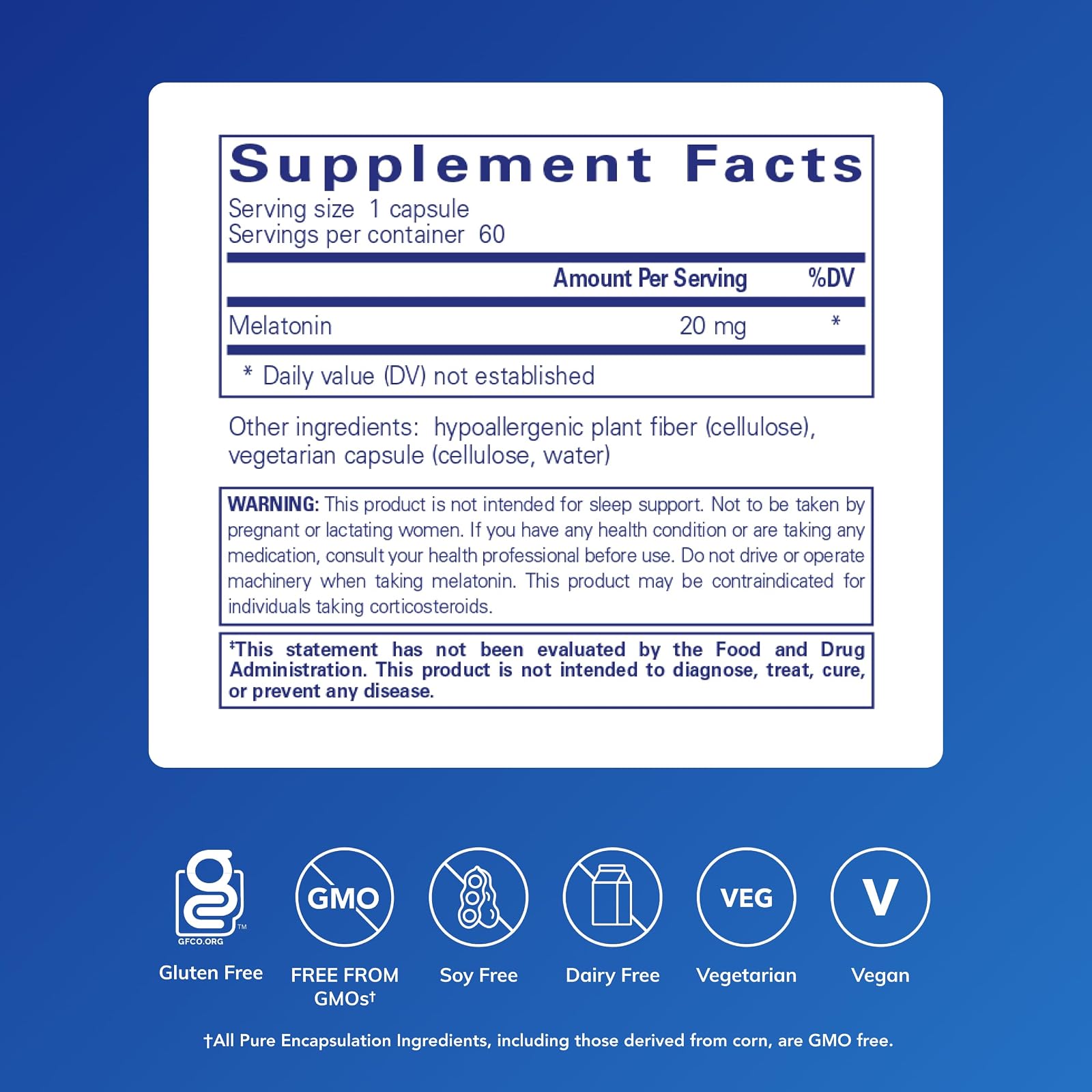 20 mg melatonin capsules for relaxation