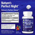 20 mg melatonin for better sleep