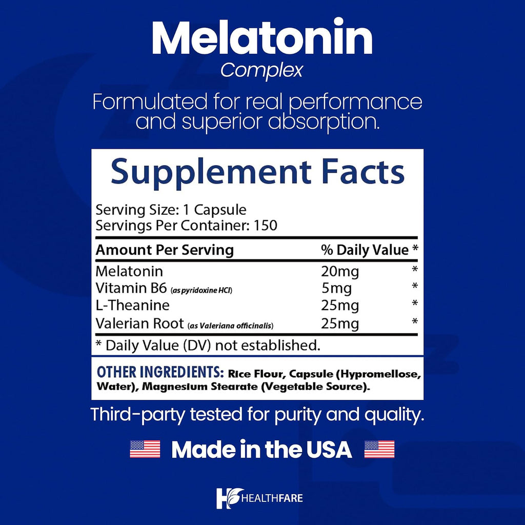 20 mg melatonin for better sleep