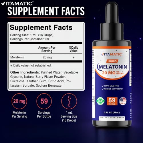 20 mg melatonin for restful nights