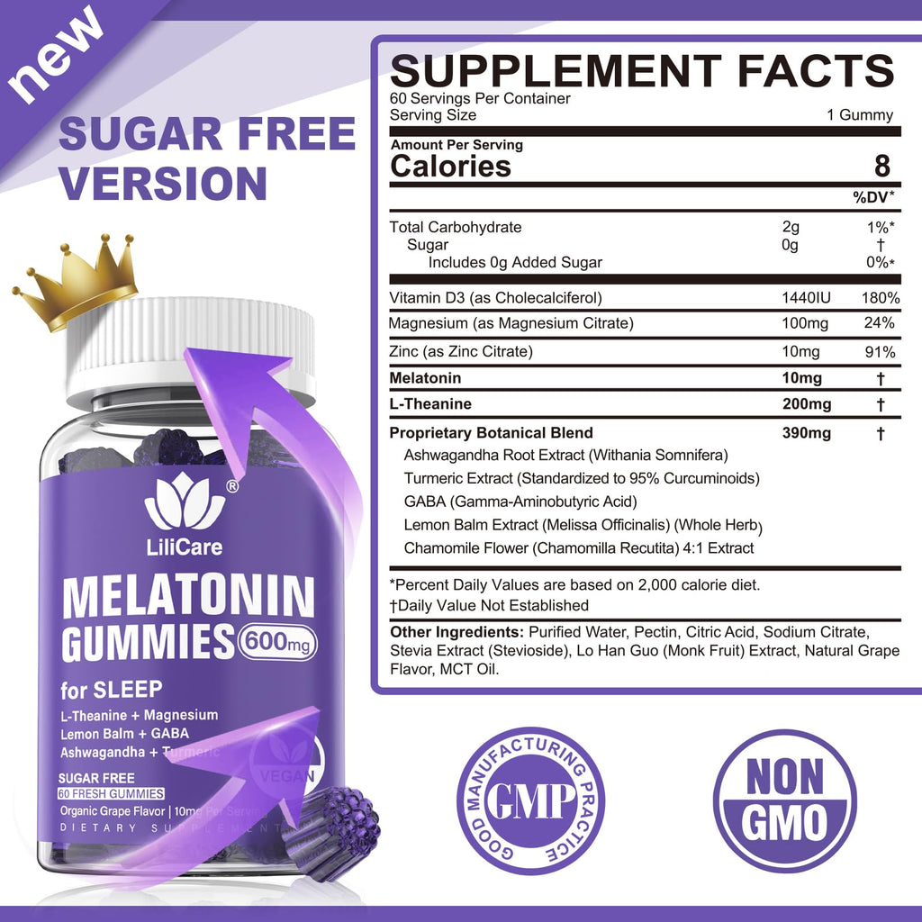 20 mg melatonin sleep support