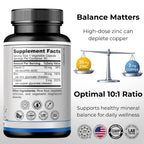 20 mg Zinc with Copper supplement
