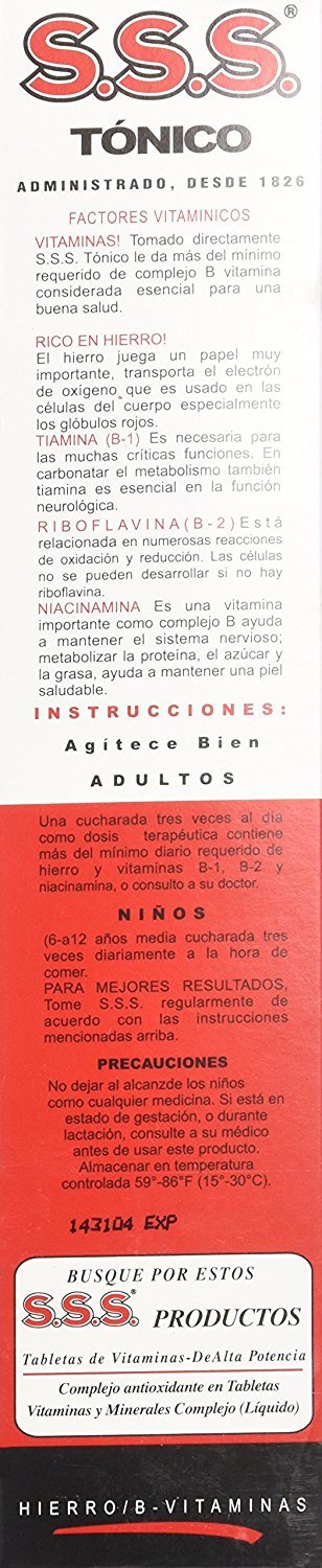20 oz iron bisglycinate formula