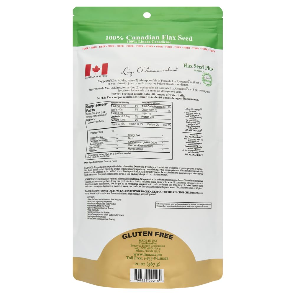 20 oz Linaza Fiber for digestion