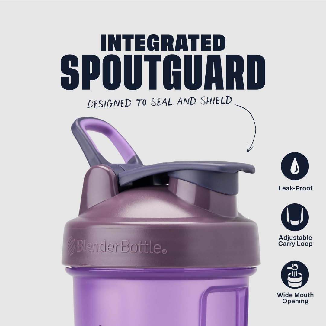 20 oz purple shaker for pre-workout