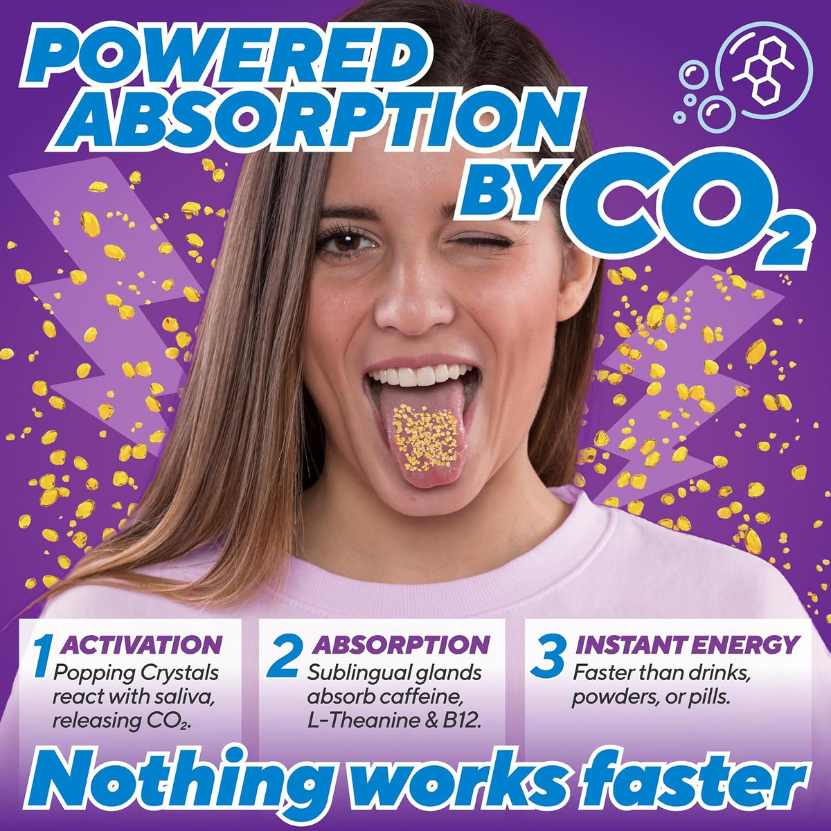 20 pieces of energizing candy