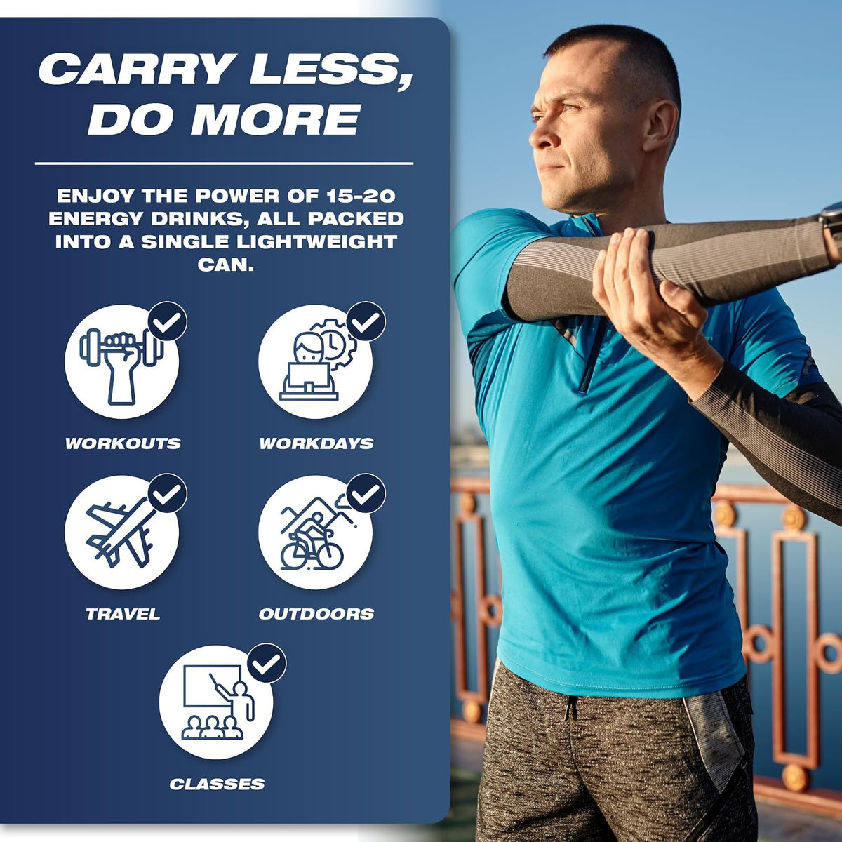 20 pouches for extended use