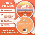 20 pouches for sustained energy release