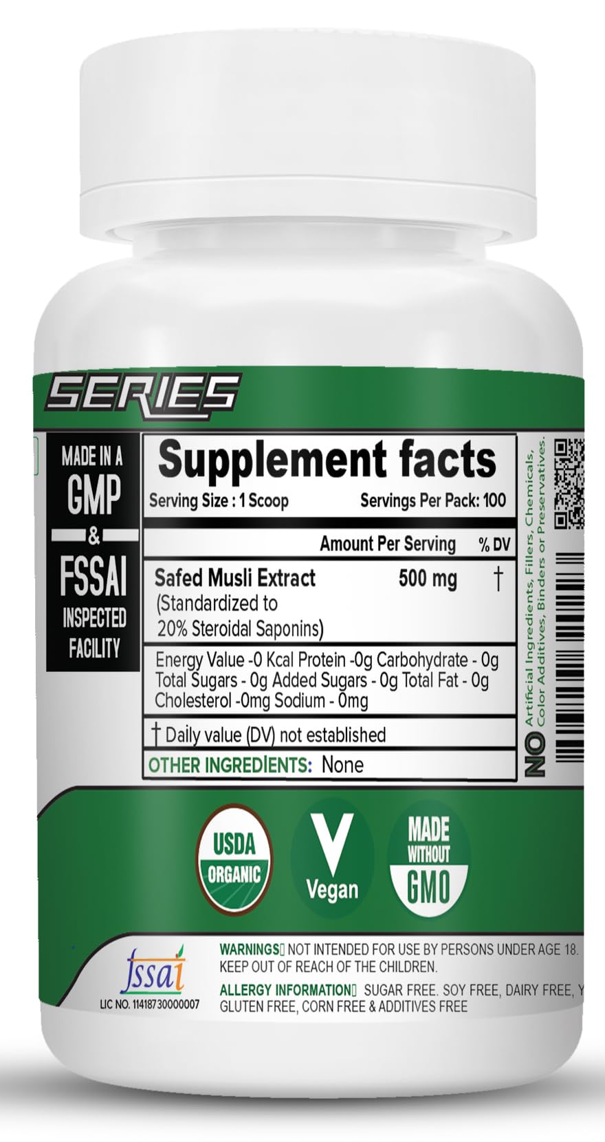 20% saponins for enhanced health