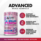 20 servings of BCAA gummies