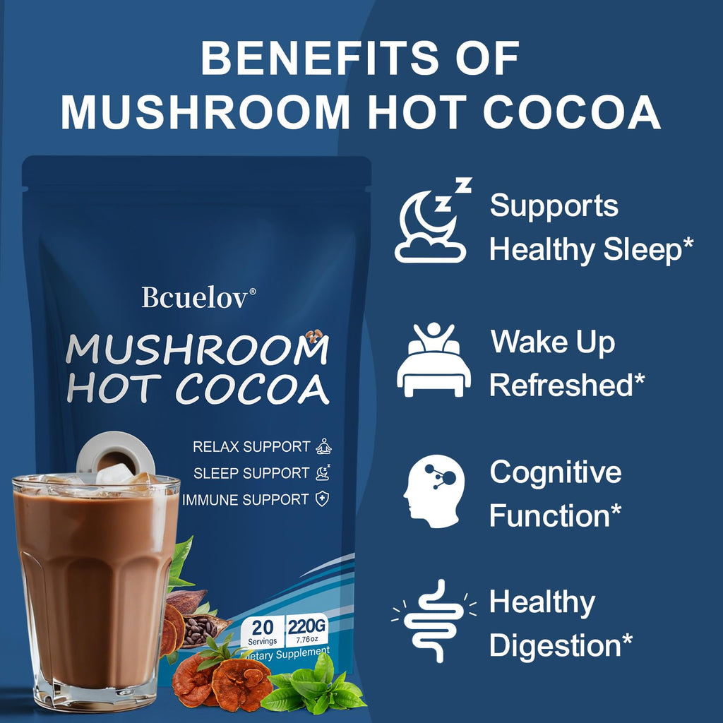20 servings of calming hot cocoa
