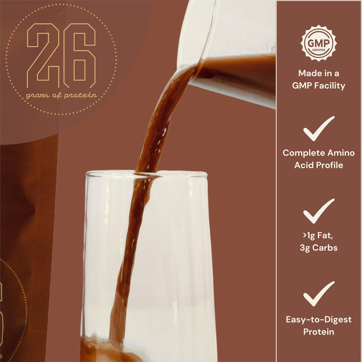 20 servings of chocolate protein