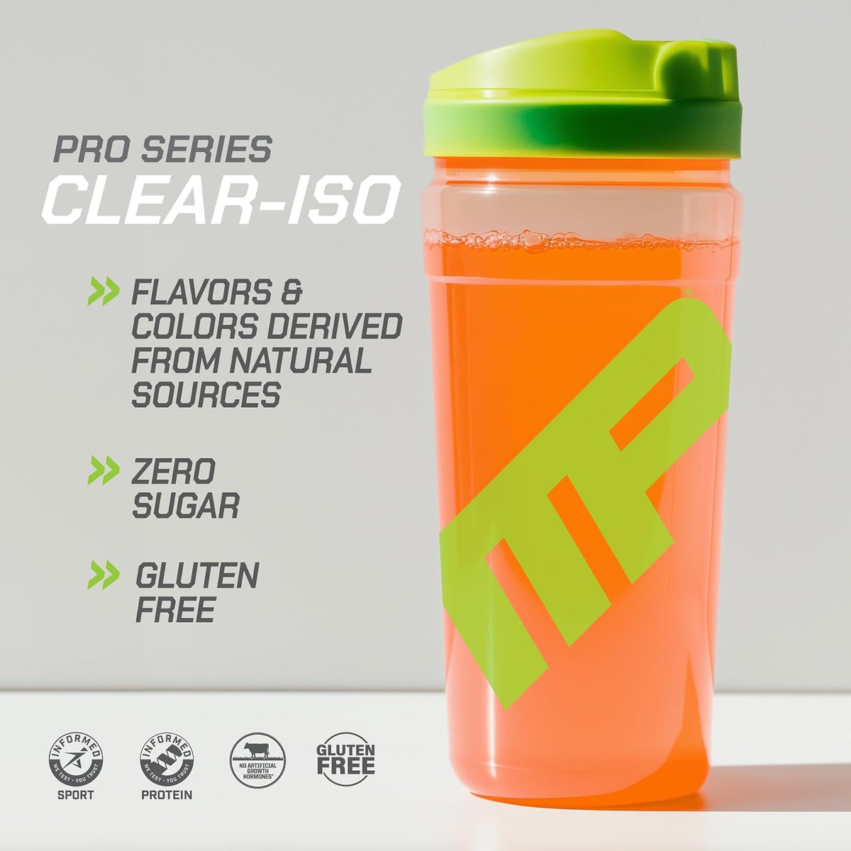 20 servings of Clear-ISO whey protein