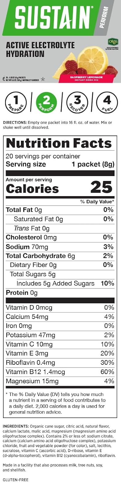 20 servings of electrolyte boost