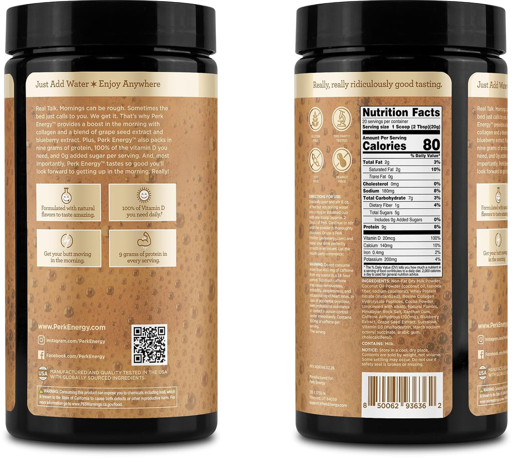 20 servings of endurance drink mix