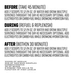 20 servings of hydration mix