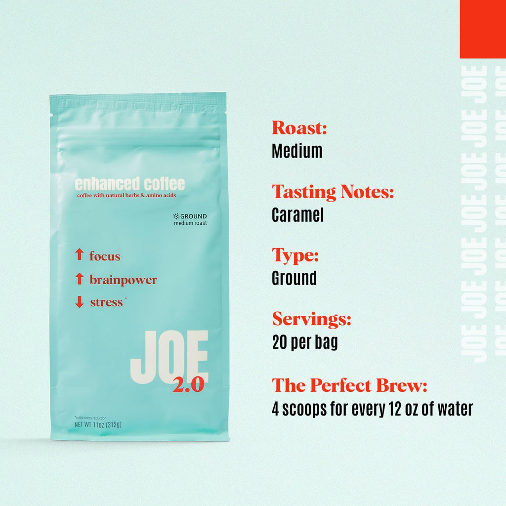 20 servings of Joe 2.0 coffee