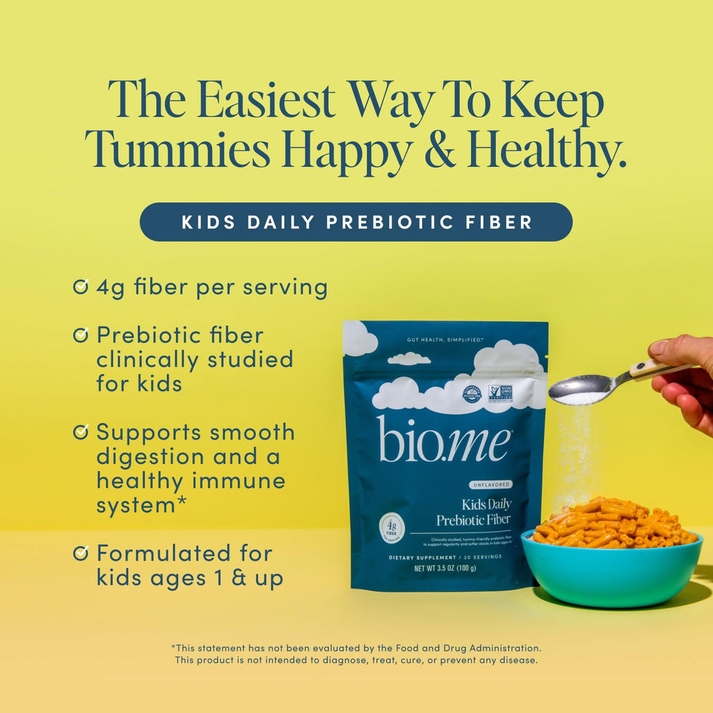 20 servings of kids fiber powder
