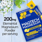 20 servings of magnesium powder