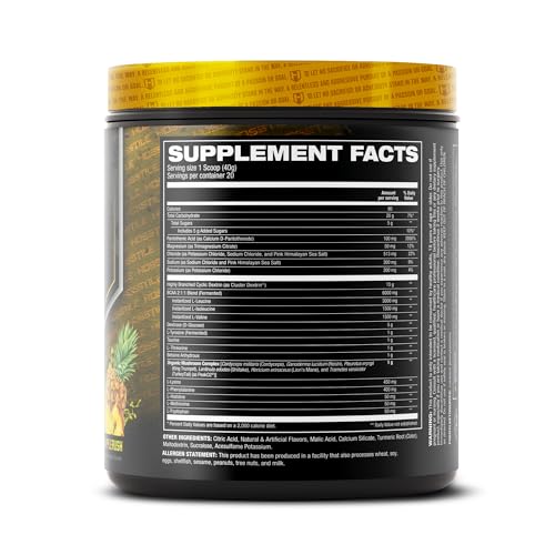 20 servings of pineapple BCAA