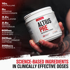 20 servings of pre-workout energy