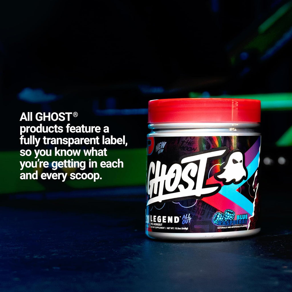 20 servings of pre-workout energy