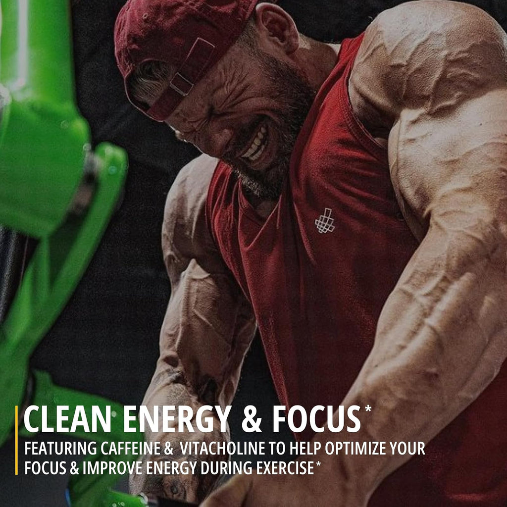 20 servings of pre-workout formula