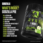20 servings of pre-workout powder