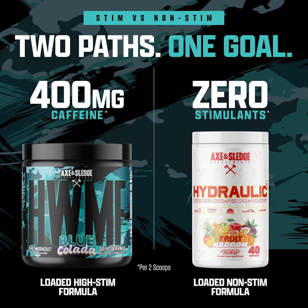 20 servings of pre-workout powder