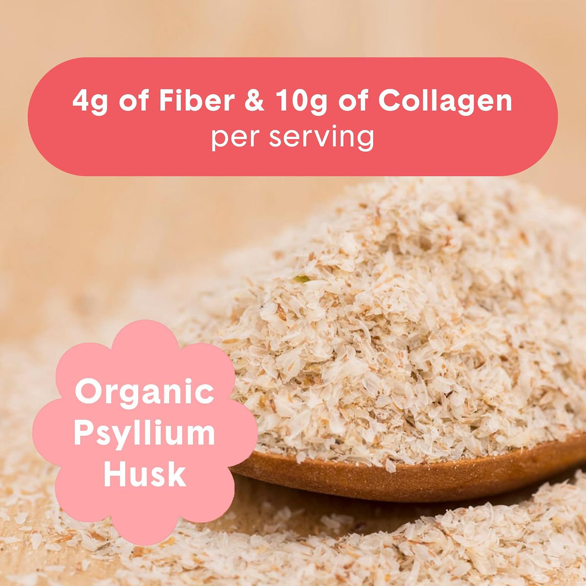 20 servings of psyllium husk powder
