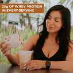 20 servings of pure whey protein