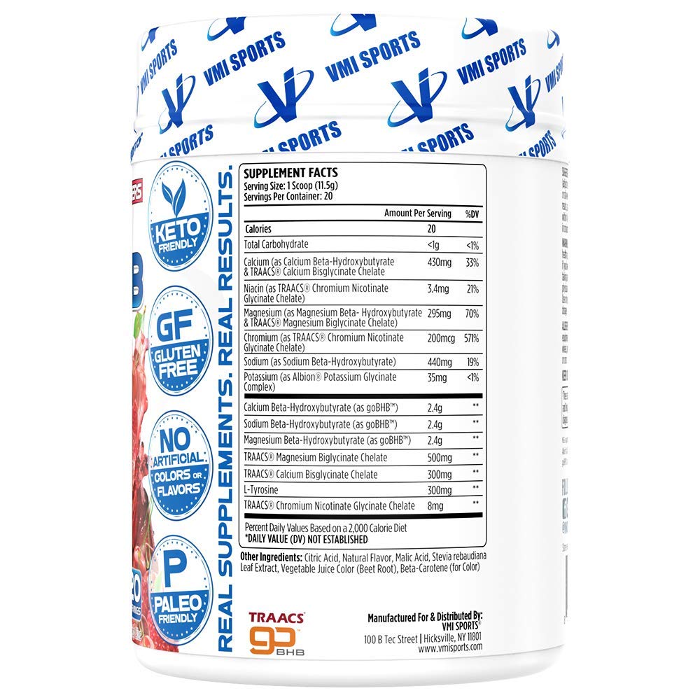 20 servings of raspberry ketones