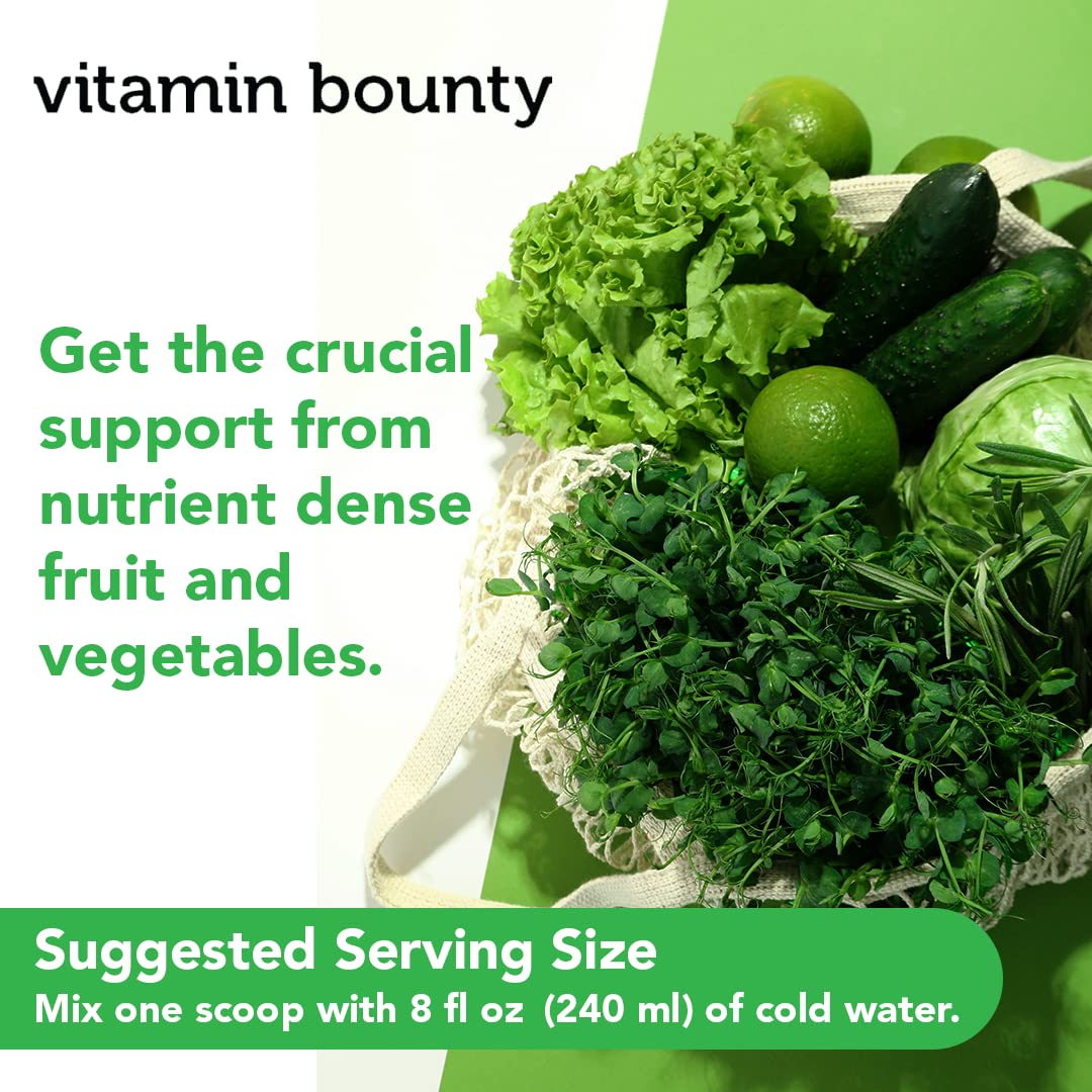 20 servings of raw greens supplement