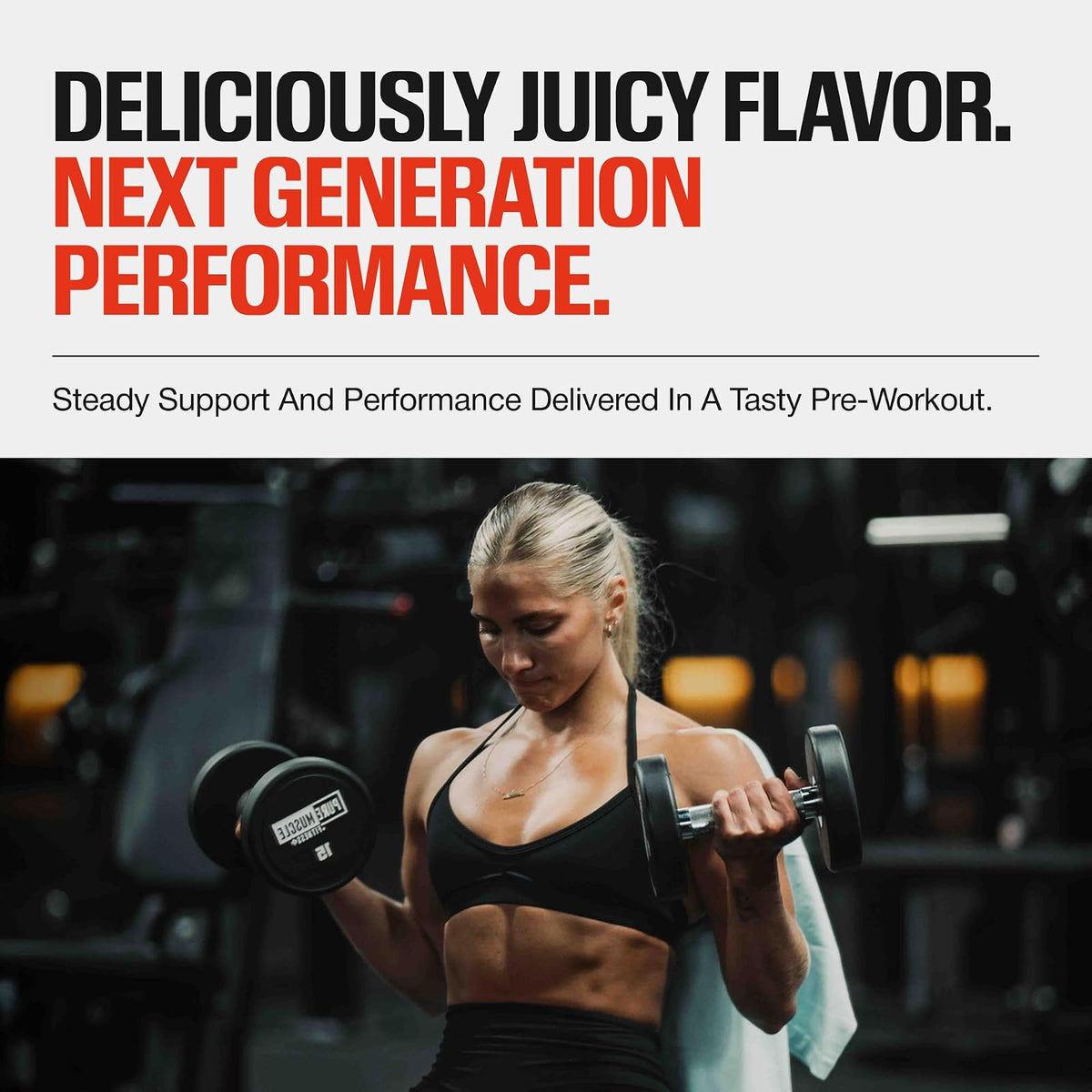 20 servings of RAW pre workout powder