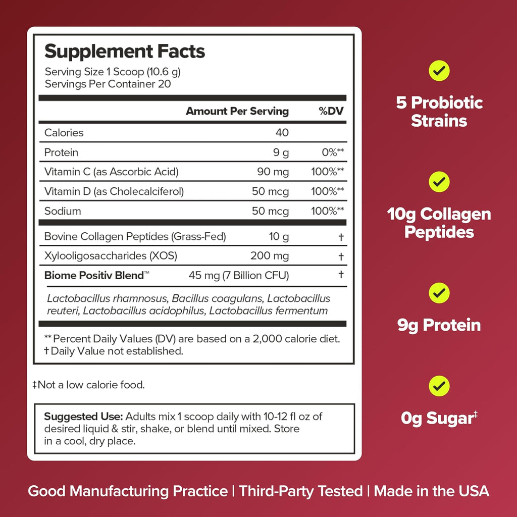 20 servings of URO probiotic powder